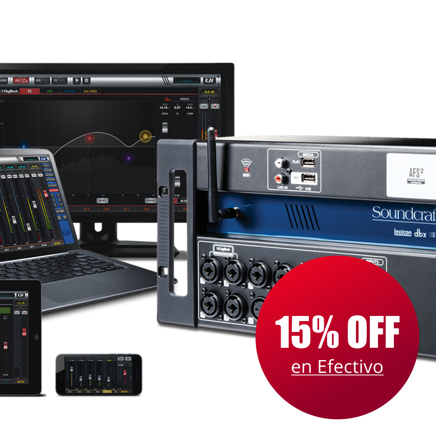 Soundcraft ui16 consola - TecnoMix